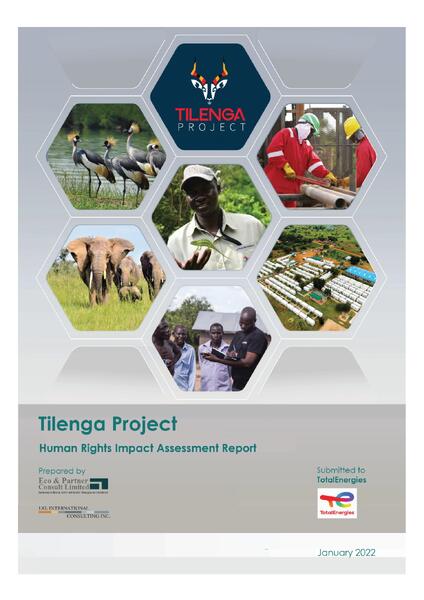 TILENGA PROJECT HRIA FULL REPORT